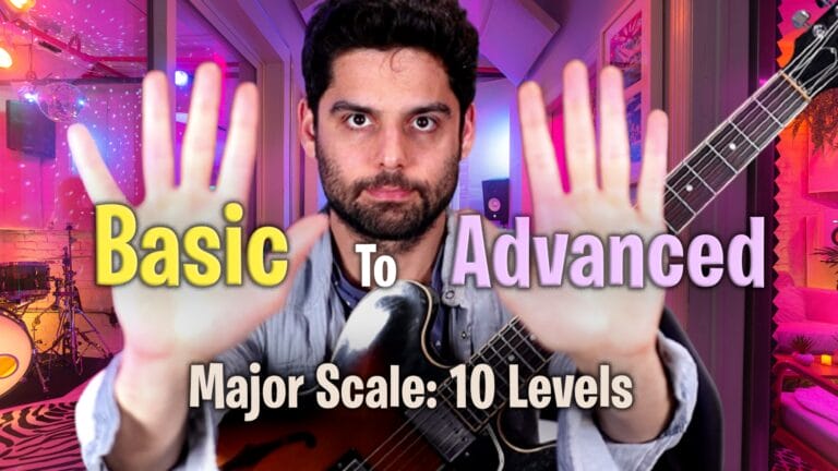 10 Important Levels of Major Scale Soloing on Guitar | Guitar Secrets ...